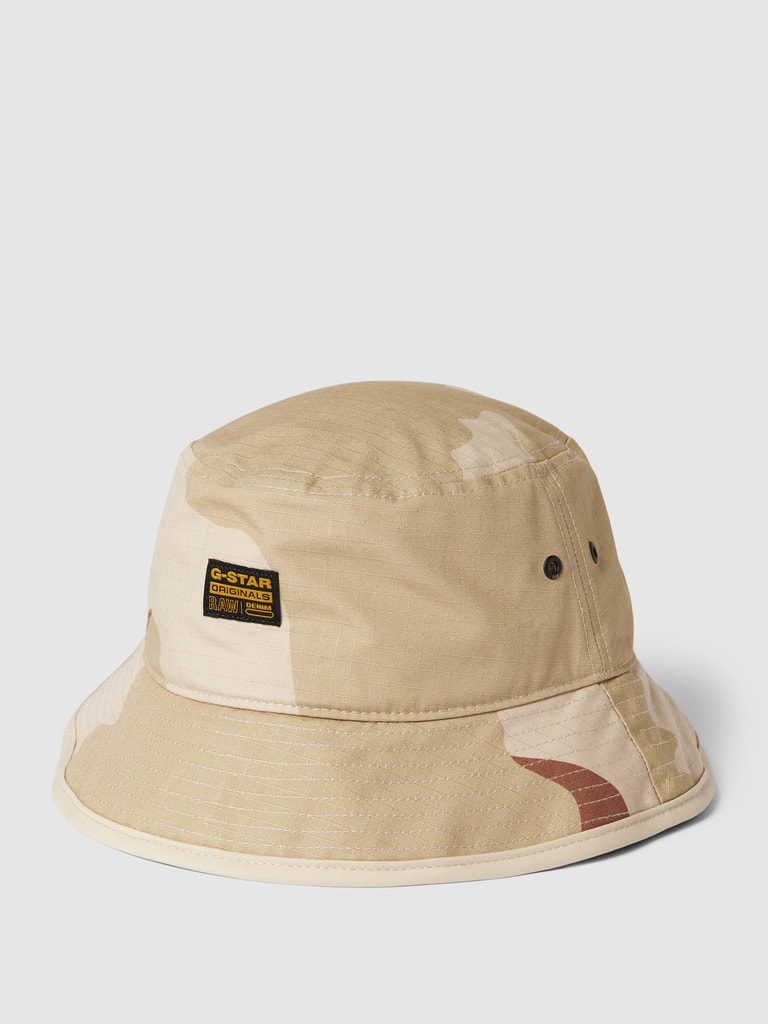 G-Star Raw Bucket Hat mit Camouflage-Muster (beige) online kaufen