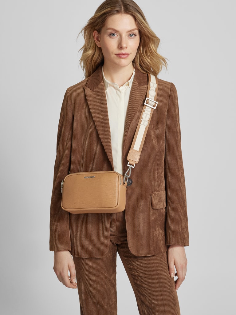 BOGNER Handtasche mit Label-Detail Modell 'ANDERMATT' (sand) online kaufen