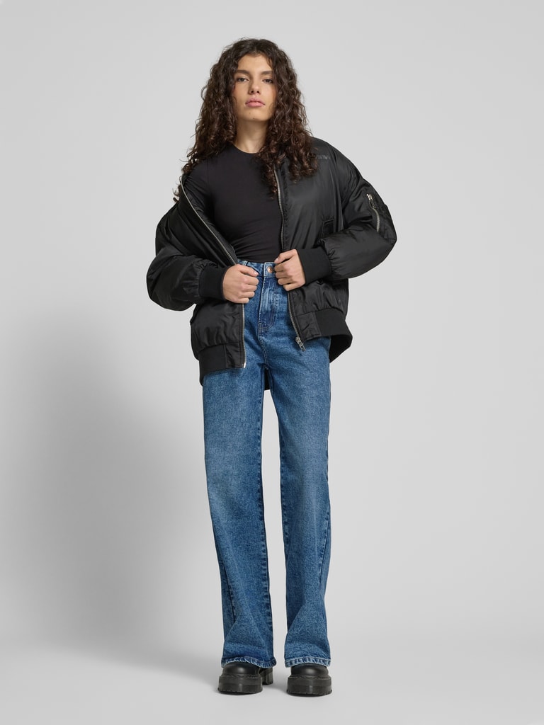 Pieces Wide Leg Jeans aus Baumwoll-Mix Modell 'SELMA' (jeansblau ...