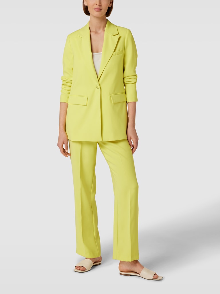 Kup online MOS MOSH Żakiet z kieszeniami z patką model ‘LEIA’ (żółty)