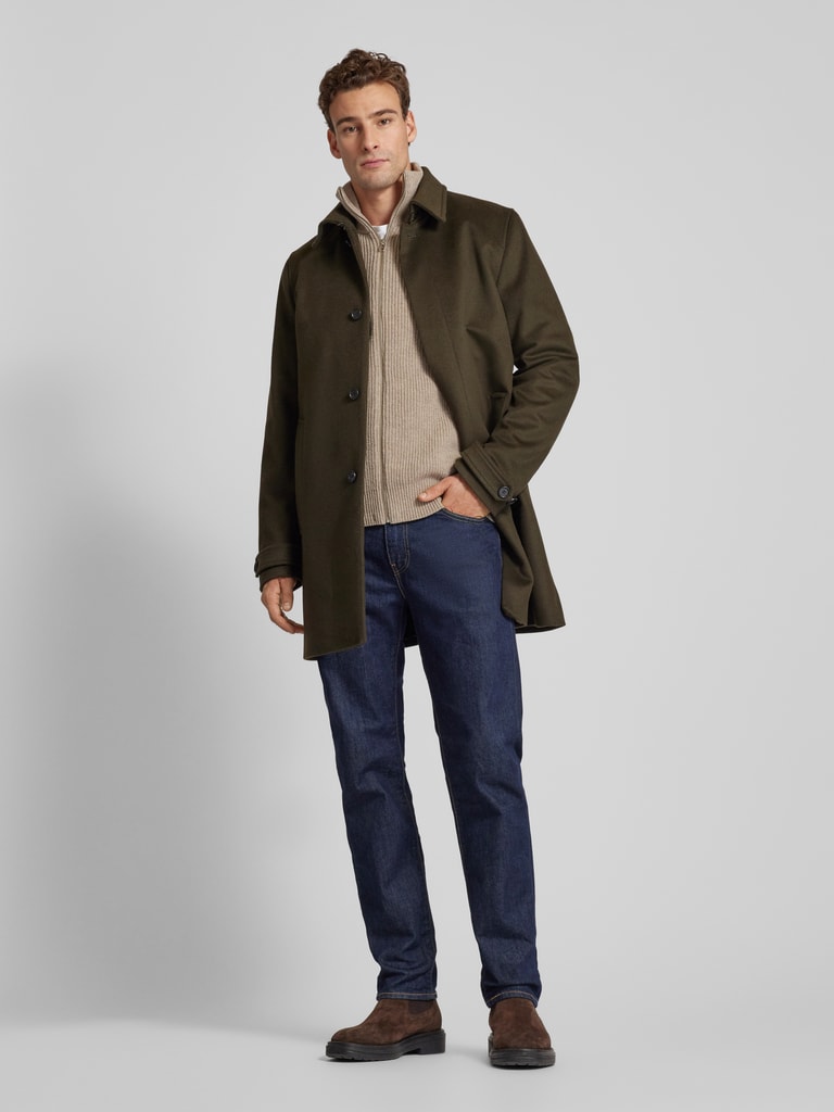 Kup online Forét Kurtka wełniana ze stójką model ‘MARSH’ (beżowy)