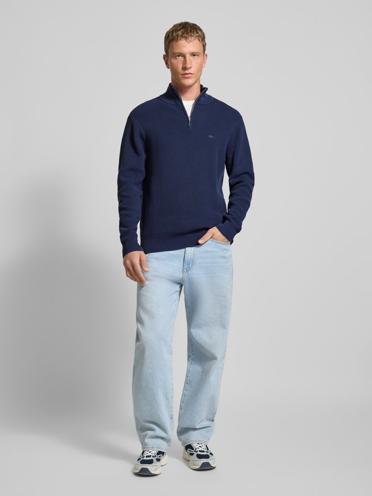 Levi's® Regular Fit Troyer in Strick-Optik (marine) online kaufen