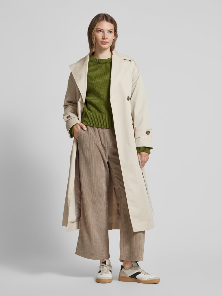 MAC Cropped Culotte aus Cord (hellbraun) online kaufen