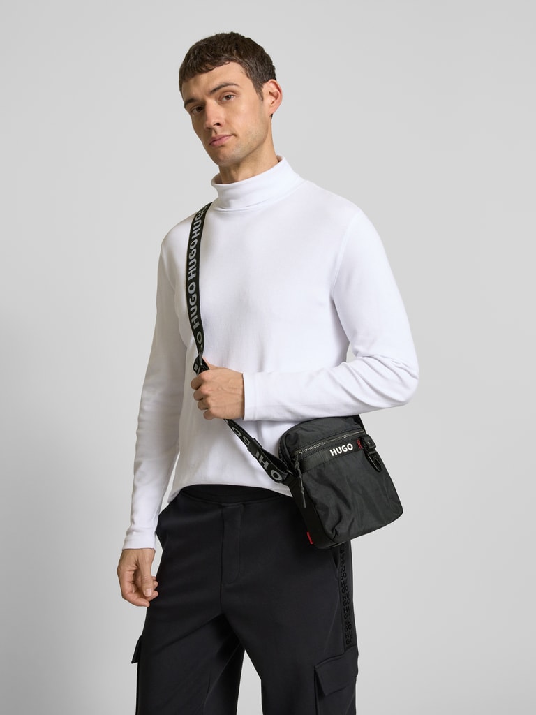 Kup online HUGO Torba na ramię z detalem z logo model ‘Dusky’ (czarny)