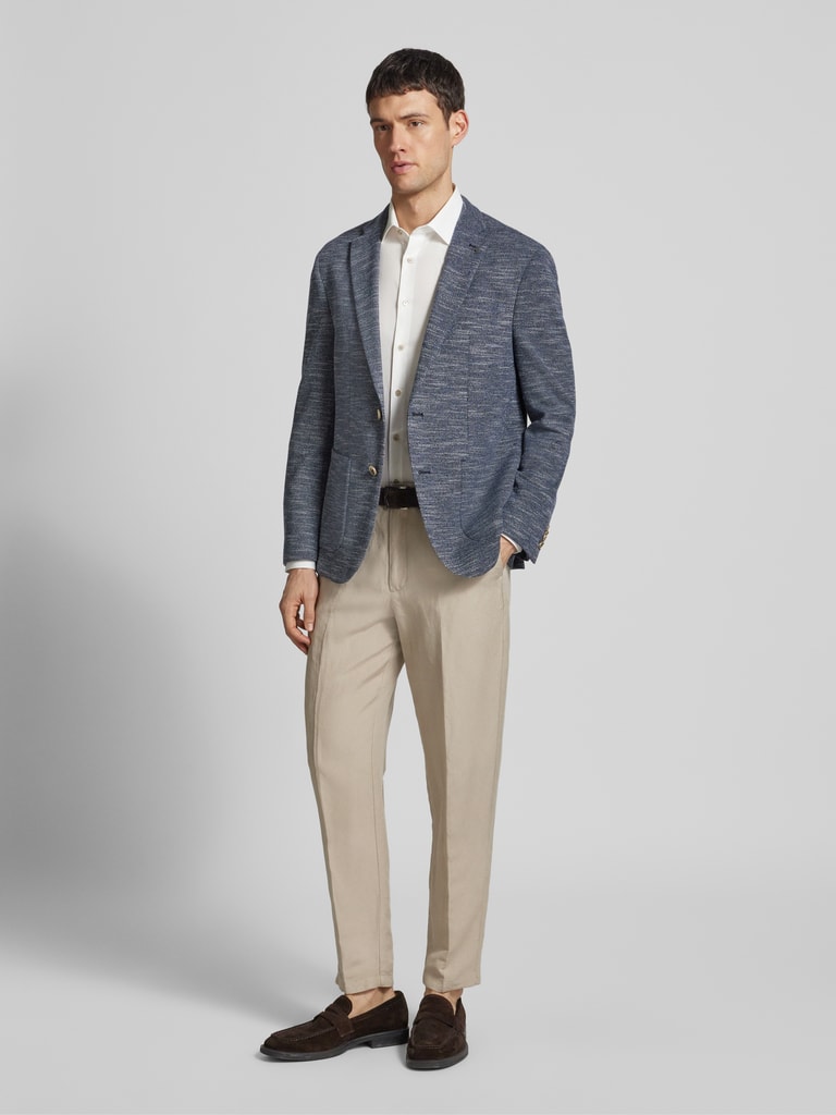 Pierre Cardin Sakko mit aufgesetzten Taschen Modell 'Michel' (marine ...