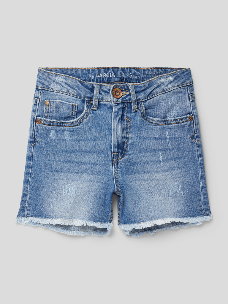 Garcia Jeansshorts mit Label-Patch Modell 'MARGIN' (jeansblau) online ...