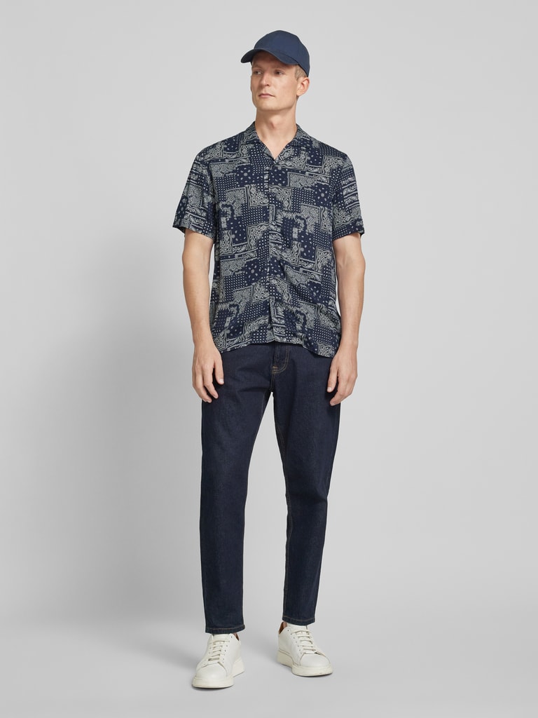 Matinique Slim Fit Freizeithemd mit 1/2-Arm Modell 'klampo' (marine ...