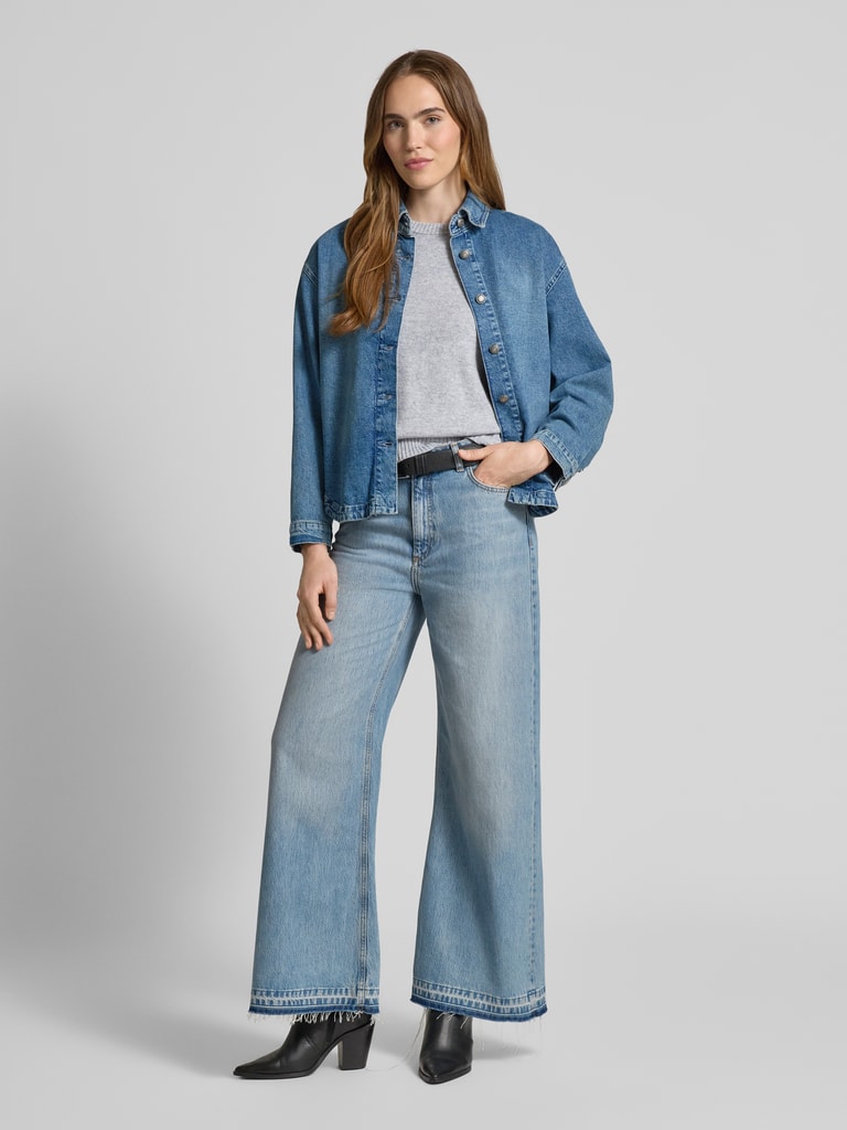 MAC Jeansjacke mit Umlegekragen (hellblau) online kaufen