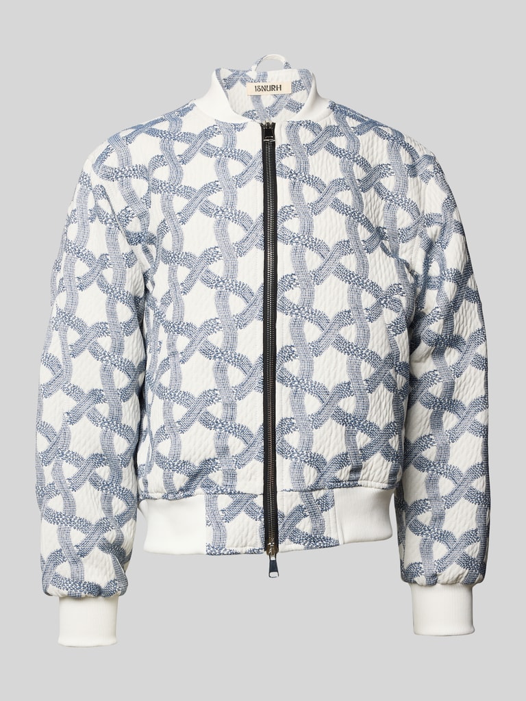 ISNURH Bomberjacke mit Zweiwege-Reißverschluss Modell 'Casta' (beige ...