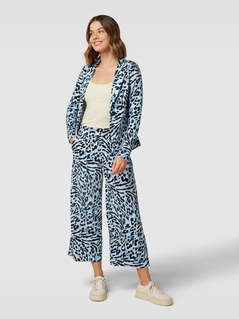 ICHI Blazer mit Viskose-Anteil und Reverskragen Modell 'Kate' (bleu ...