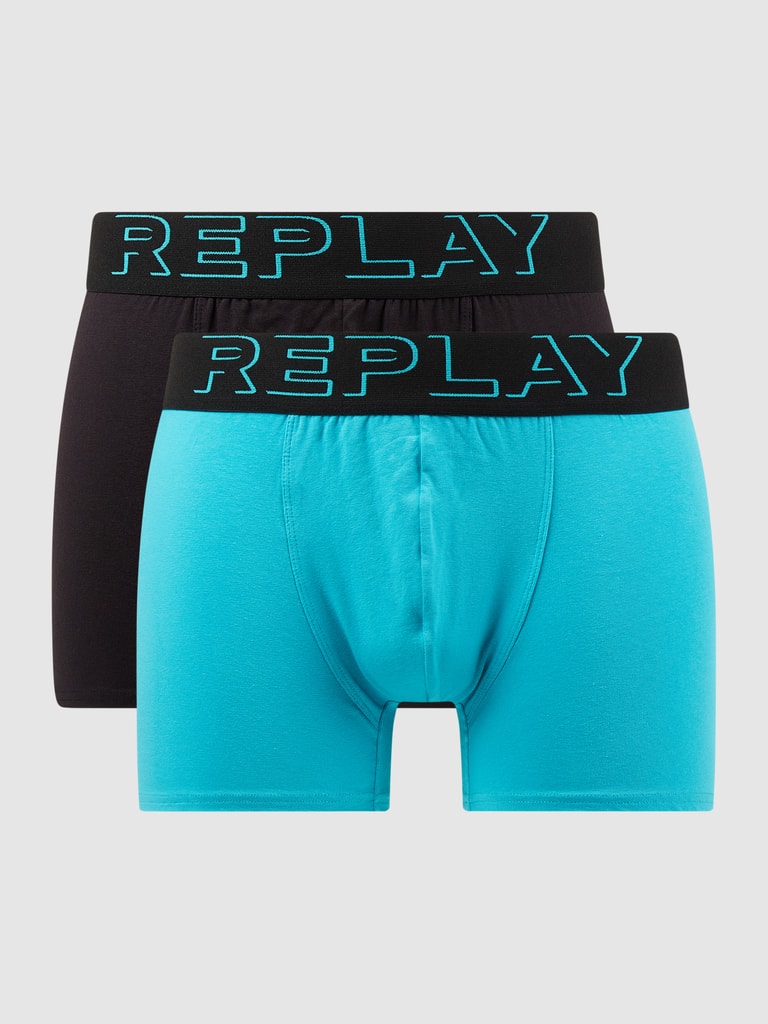 Replay Underwear Trunks mit Stretch-Anteil im 2er-Pack (smaragd) online ...