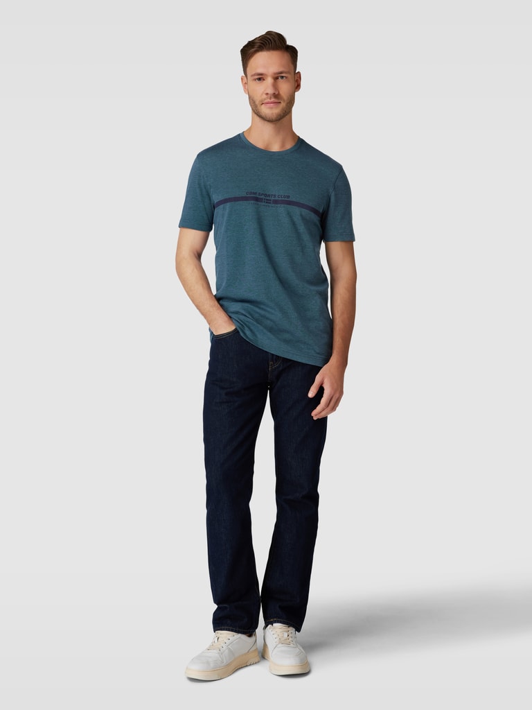 Christian Berg Men T-Shirt mit Front-Print (lagune) online kaufen