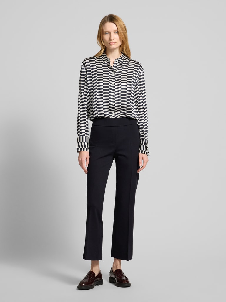 Someday Regular Fit Bluse mit durchgehender Knopfleiste Modell 'Zphere ...