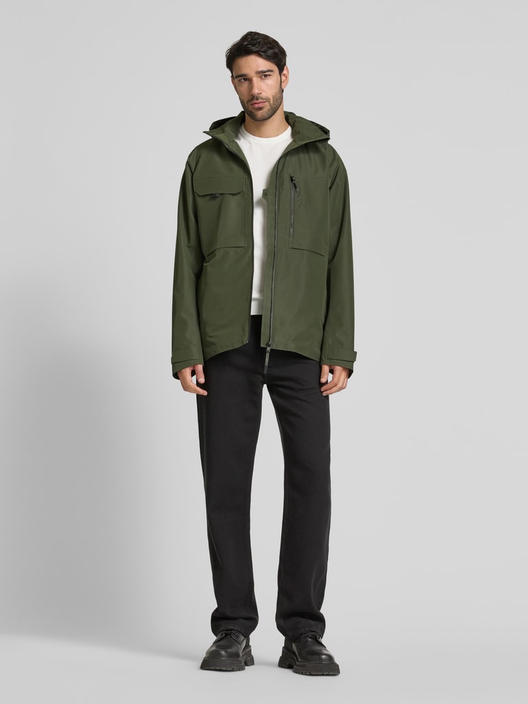 Didriksons Jacke mit Kapuze Modell 'ASTON' (oliv) online kaufen