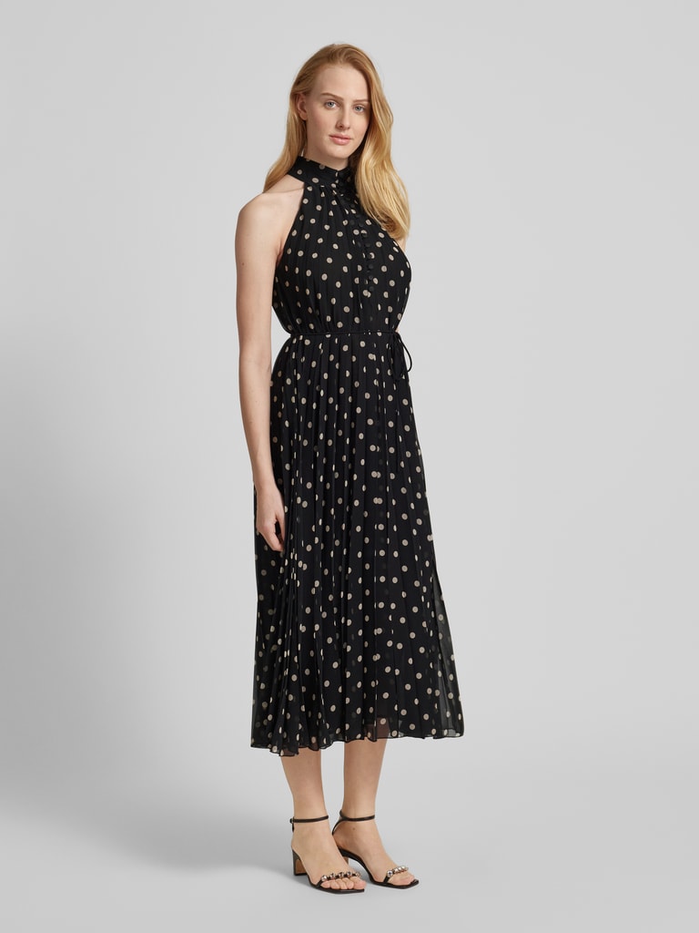 Mango Maxikleid mit Neckholder Modell 'ADELA' (black) online kaufen