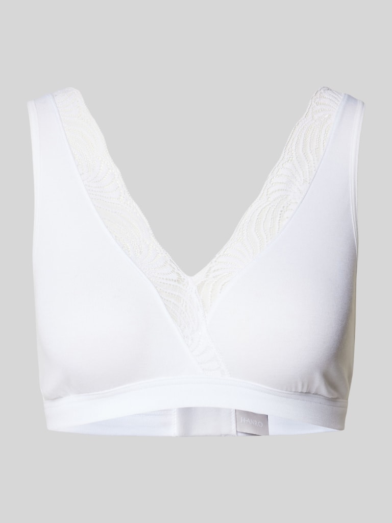 Hanro BH mit Spitzenbesatz (weiss) online kaufen