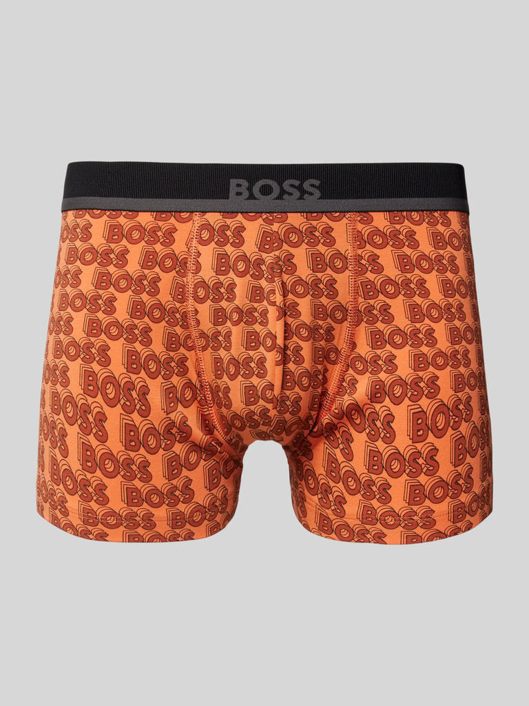 BOSS Trunks mit elastischem Label-Bund (orange) online kaufen