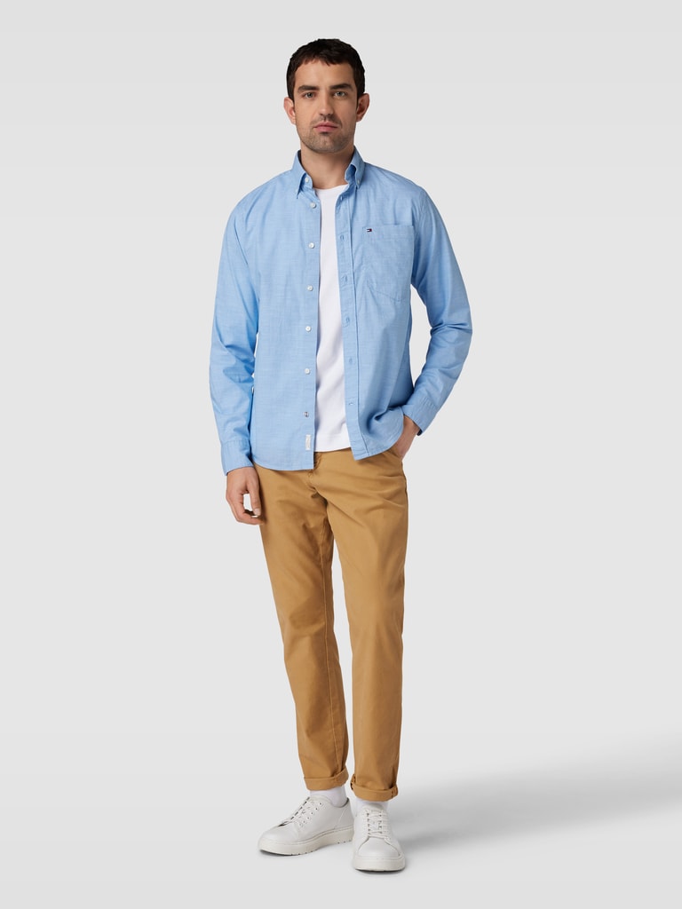 Tommy Hilfiger Chino mit Gesäßtaschen Modell 'CHELSEA' (sand) online kaufen