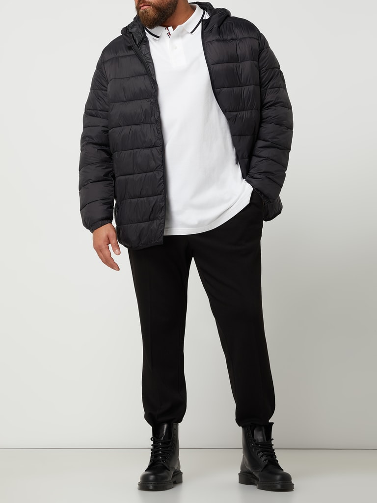 Tommy Hilfiger Big & Tall PLUS SIZE Poloshirt mit Kontraststreifen (weiss) online kaufen