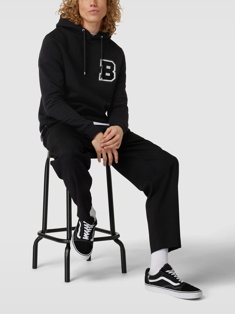 Balr. Hoodie mit Label-Print und Logo-Stitching Modell 'Olaf' (black ...