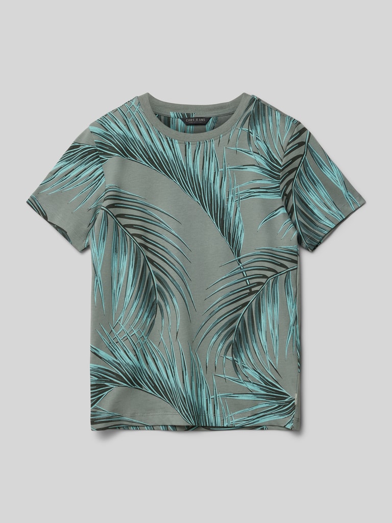 CARS JEANS T-Shirt mit Motiv-Print Modell 'Torro' (graphit) online kaufen