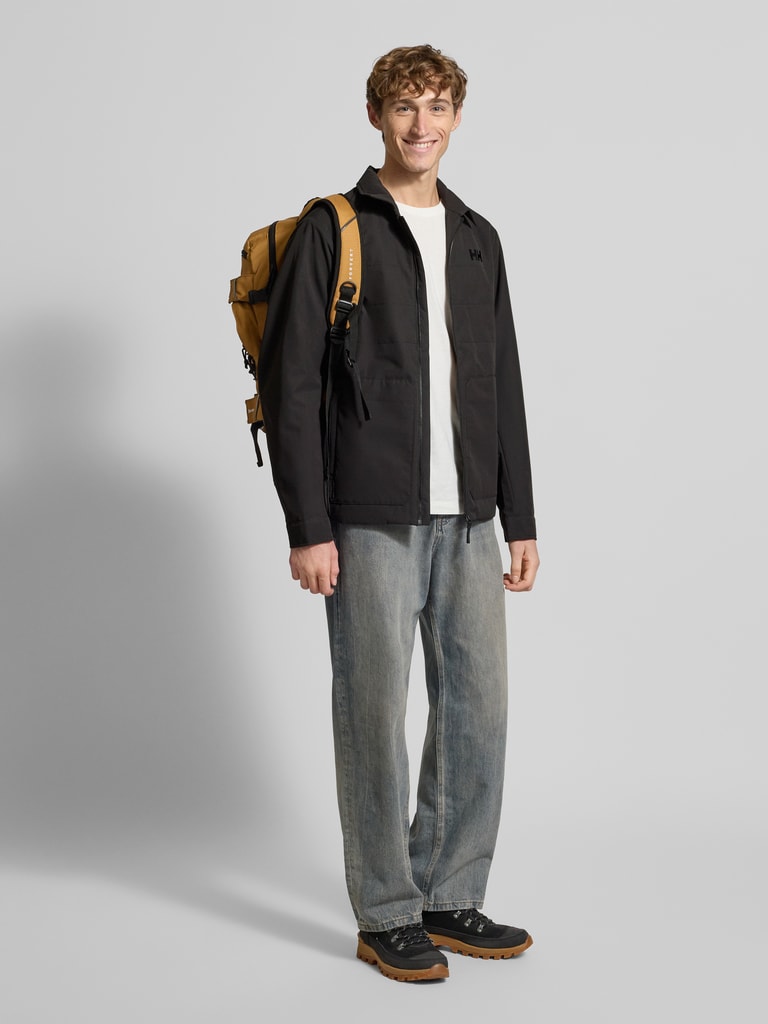 Helly Hansen Jack met logo en steekzakken, model 'ESCAPE INS' in zwart ...