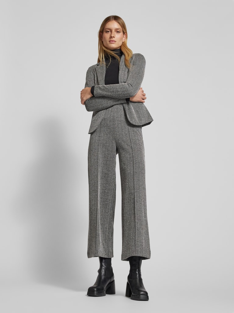 ICHI Blazer mit Paspeltaschen Modell 'KATE' (mittelgrau melange) online kaufen