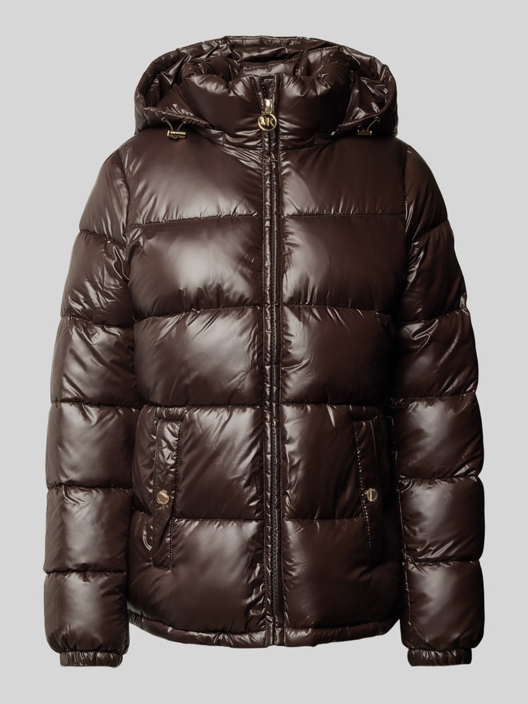 MICHAEL Michael Kors Steppjacke mit Label-Details (schoko) online kaufen