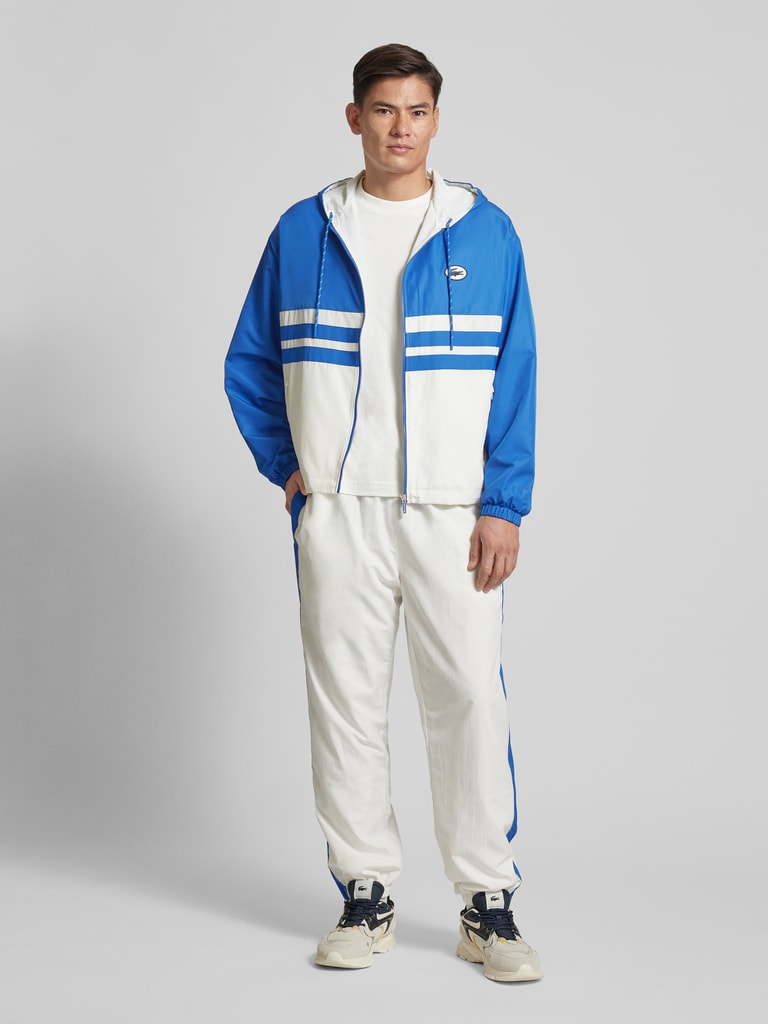 Kup online Lacoste Bluzon z naszywką z logo (królewski niebieski)