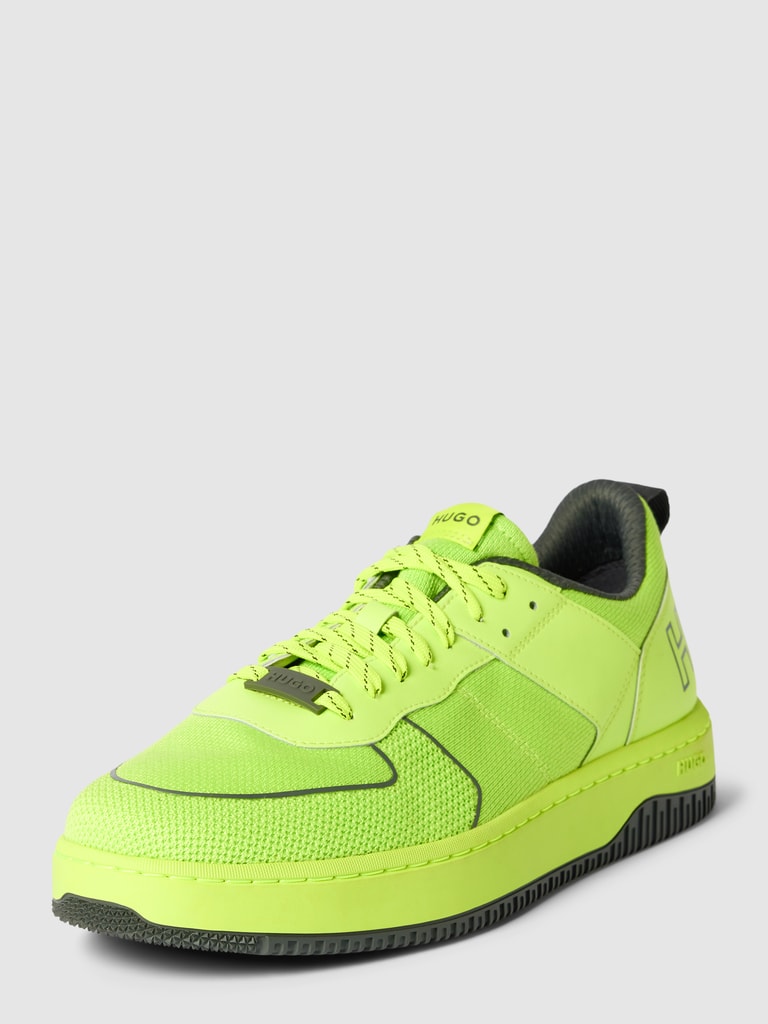 HUGO Sneaker mit Label-Details Modell 'Kilian' (neon gelb) online kaufen