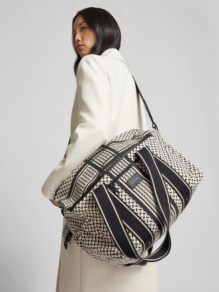 Lala Berlin Weekender mit Tragehenkel (black) online kaufen