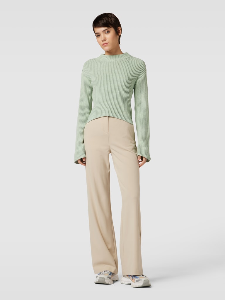 Vero Moda Strickpullover in Ripp-Optik Modell 'HILDE' (schilf) online ...