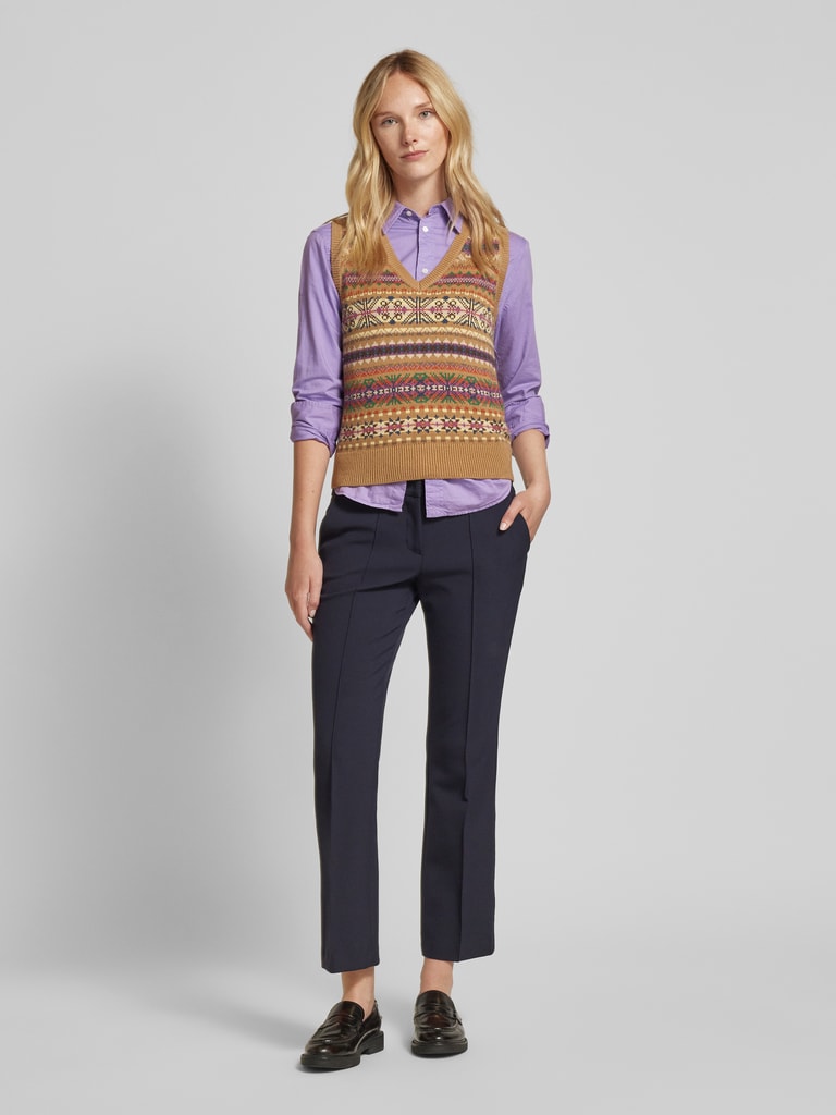 Lauren Ralph Lauren Pullunder mit V-Ausschnitt (camel) online kaufen