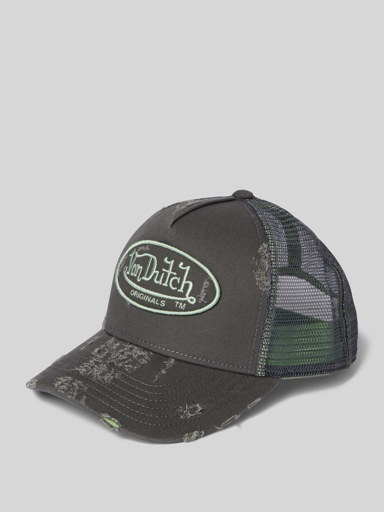 Von Dutch Trucker Cap mit Label-Stitching Modell 'KIRUN' (black) online ...