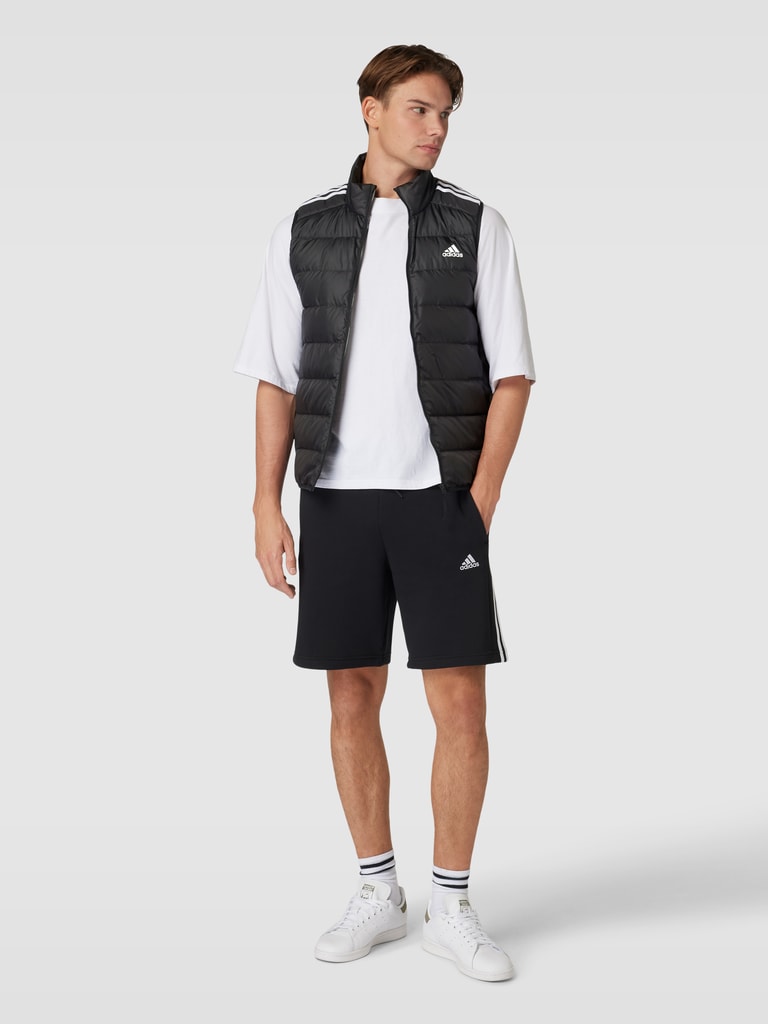 adidas Sportswear Steppweste mit Kontraststreifen (black) online kaufen
