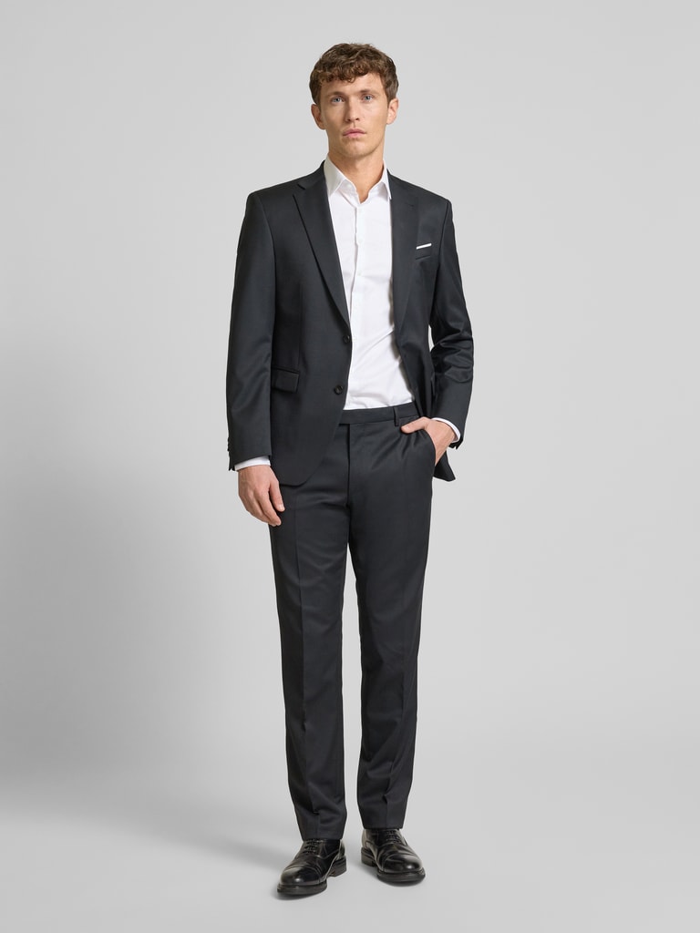 CK Calvin Klein Slim Fit Business-Hemd mit Label-Stitching Modell 'Bari ...