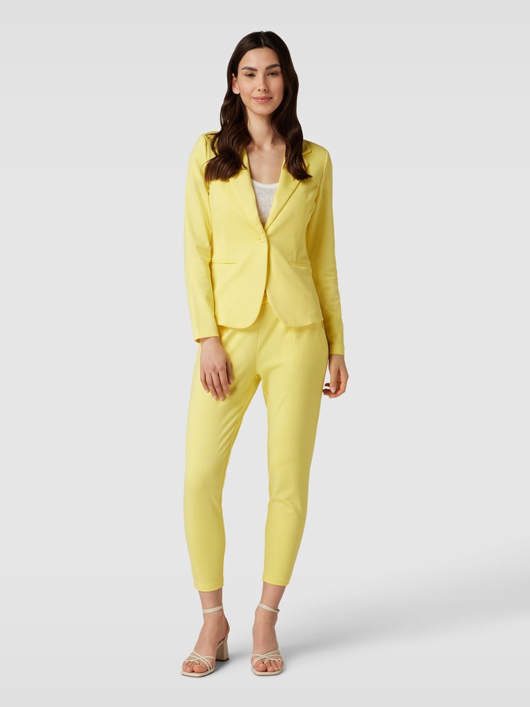 ICHI Blazer mit Reverskragen Modell 'KATE' (gelb) online kaufen