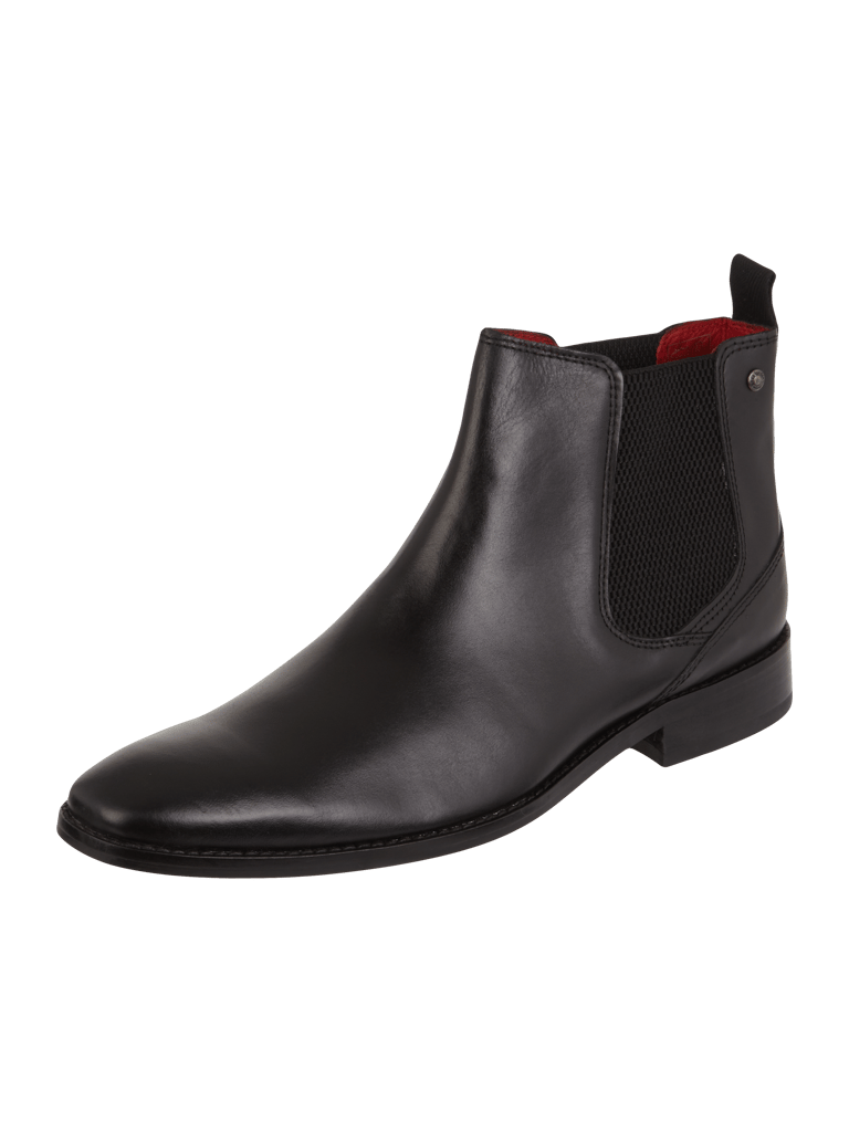 Base London Chelsea Boots aus Glattleder (black) online kaufen