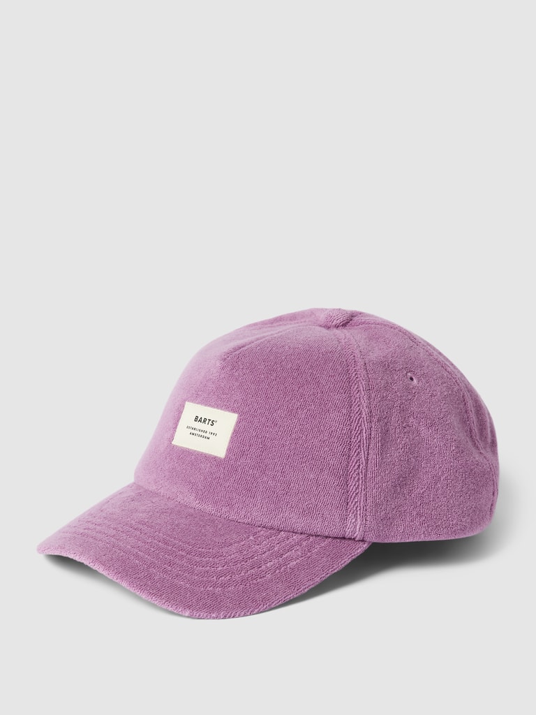 Barts Cap aus Baumwolle mit Label-Patch Modell 'BEGONIA' (flieder ...