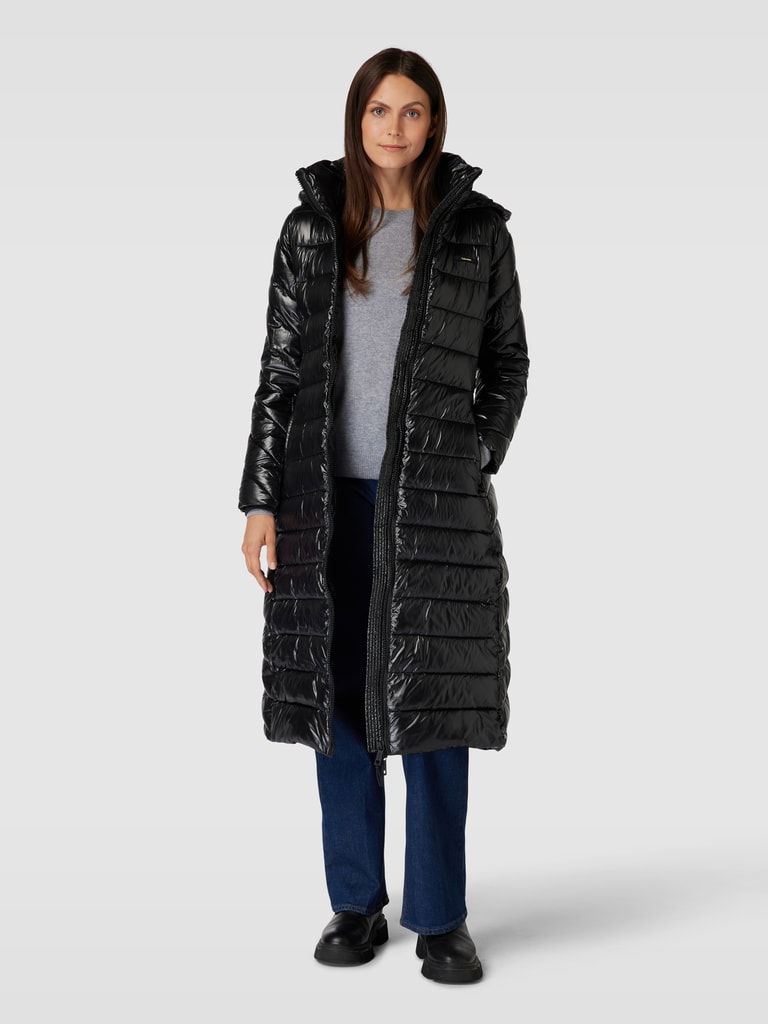 Calvin Klein Womenswear Steppmantel mit Taillengürtel (black) online kaufen