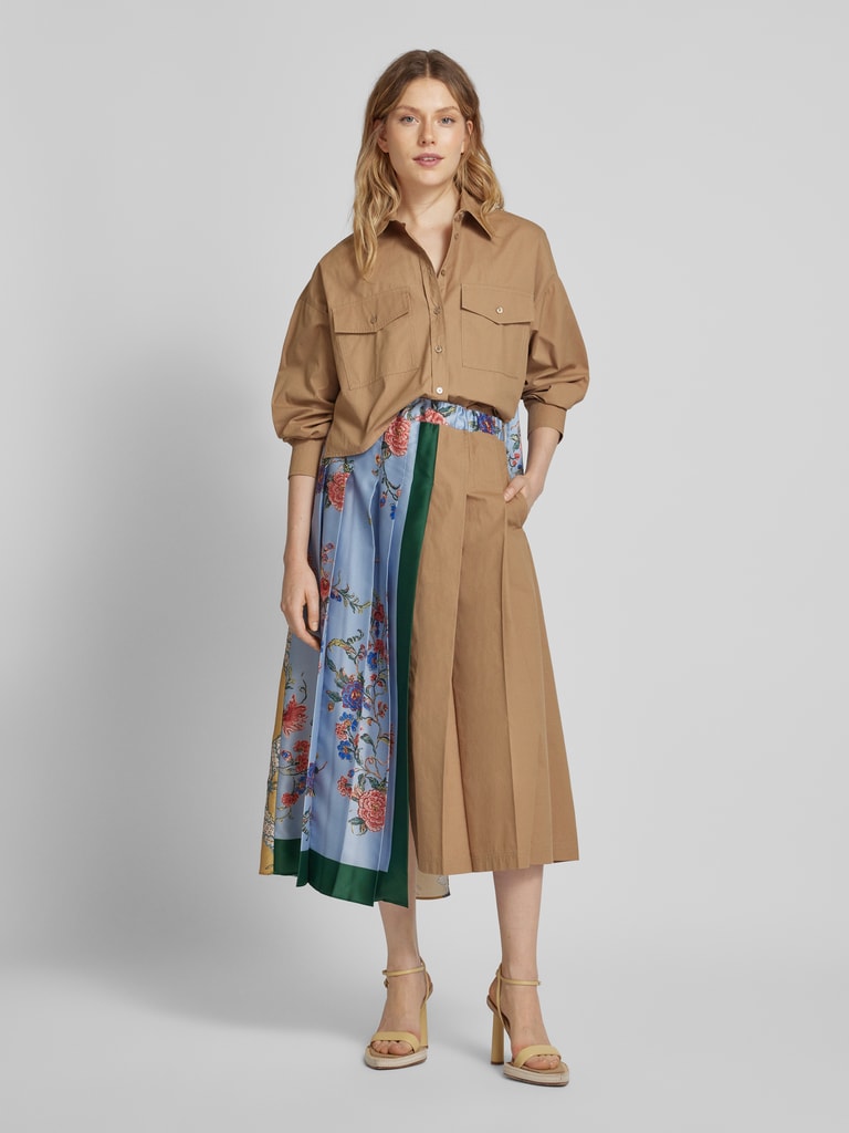 Kup online Weekend Max Mara Długa spódnica z zakładkami model ‘OPEROSO ...