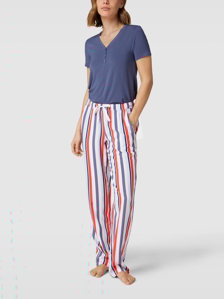 Schiesser Broek met streeppatroon in rood online kopen | P&C