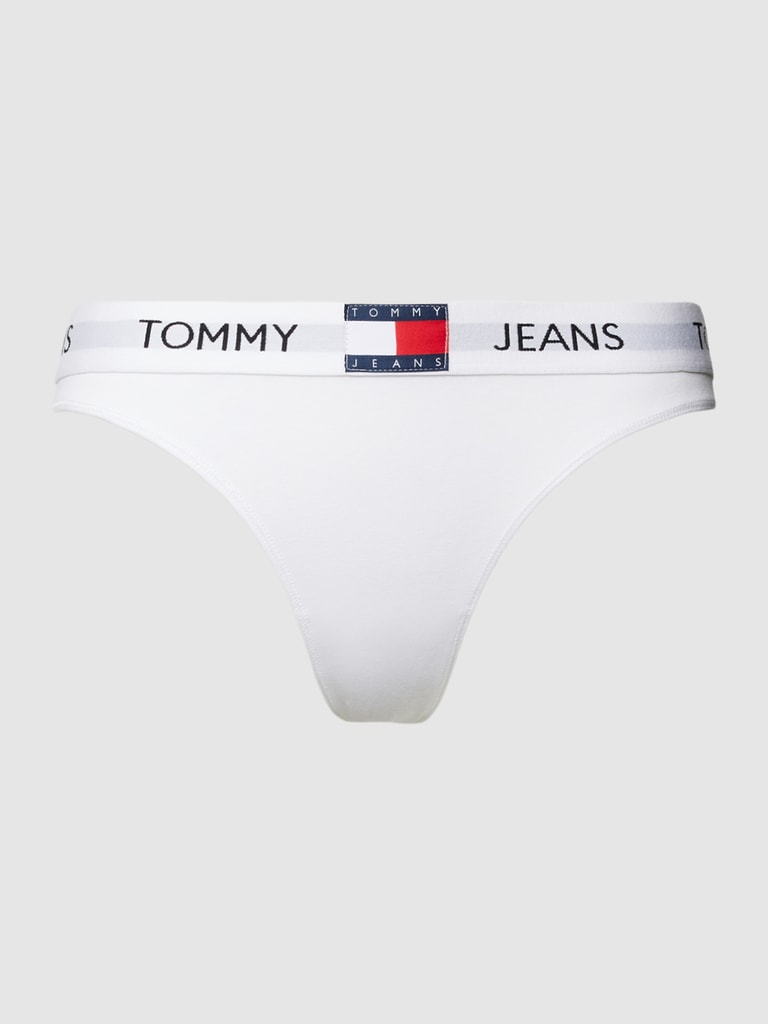 Tommy Jeans String mit elastischem Logo-Bund Modell 'HERITAGE' (weiß ...