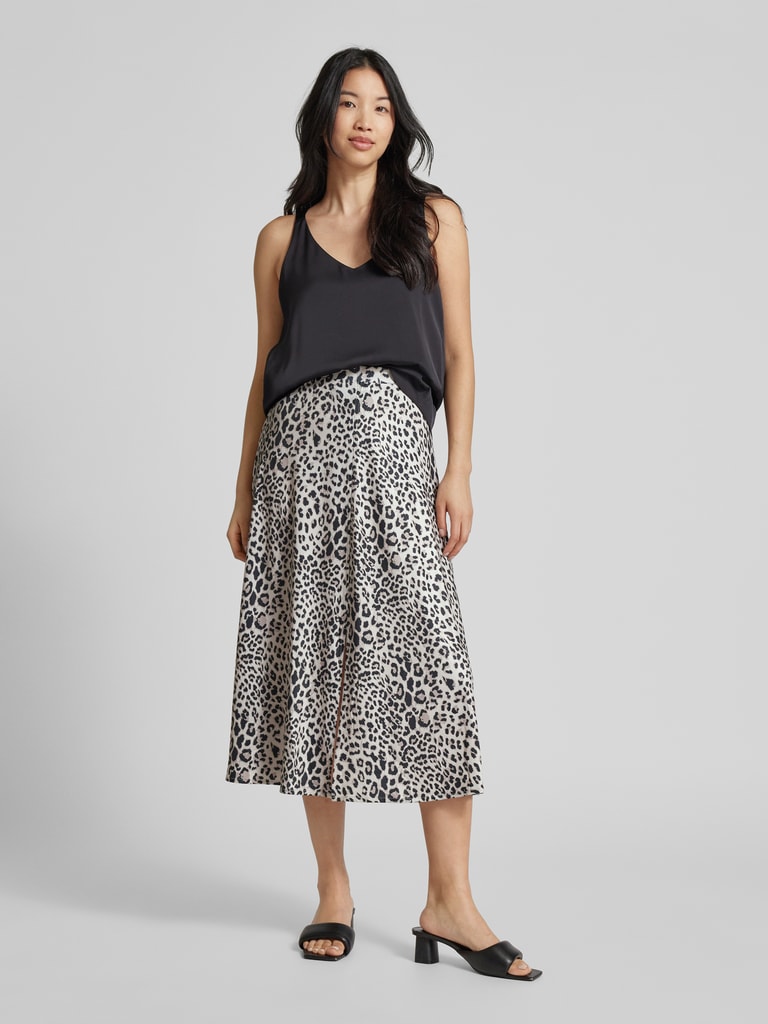 Christian Berg Woman Midirock mit Animal-Print (sand) online kaufen