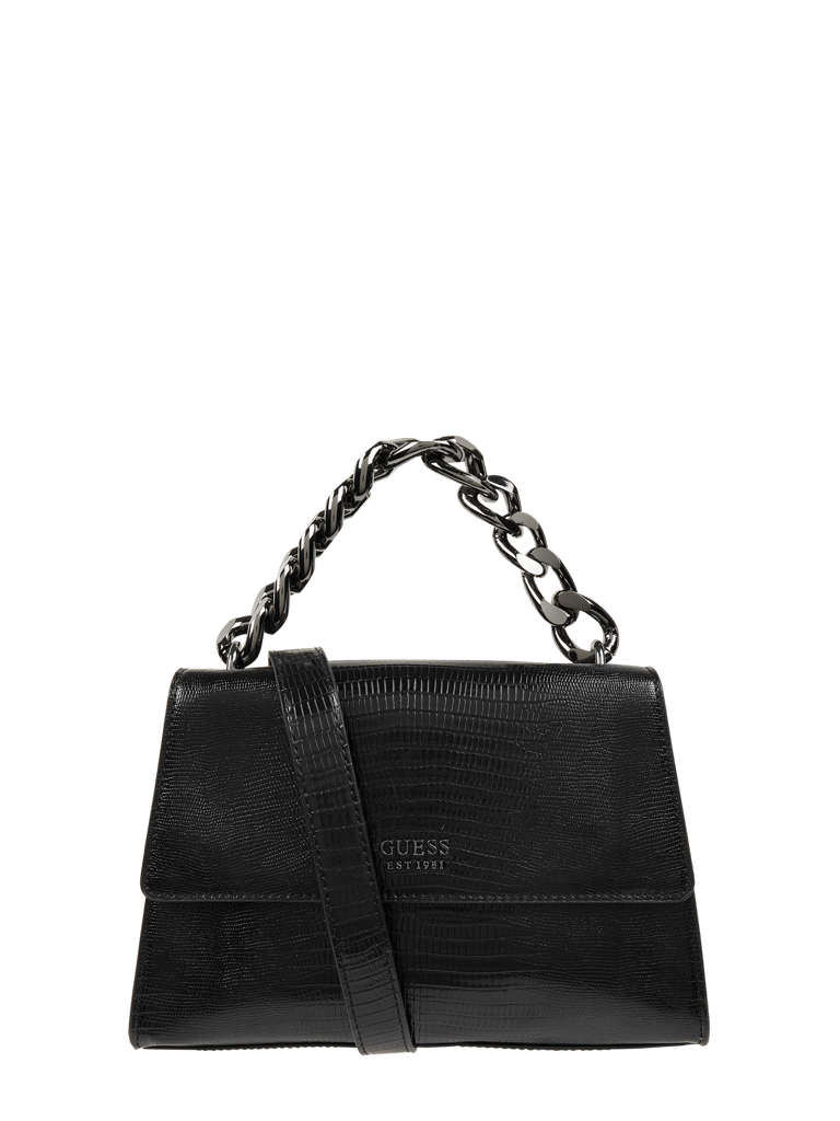 Guess Crossbody Bag in Leder-Optik Modell 'Tullia' (black) online kaufen