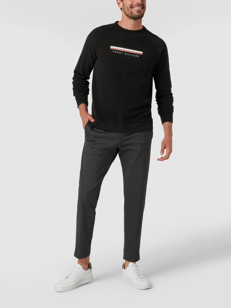 Tommy Hilfiger Sweatshirt mit Label-Print (black) online kaufen