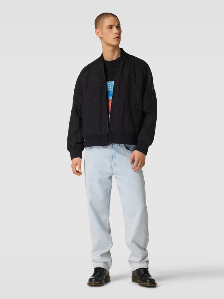 Calvin Klein Jeans Oversized jack met ritssluiting, model 'EXPOSED' in ...