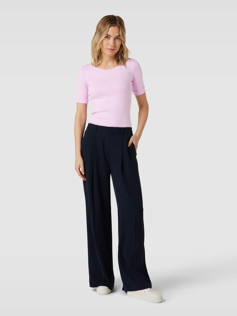 Marc Cain T-Shirt mit Rundhalsausschnitt (flieder) online kaufen