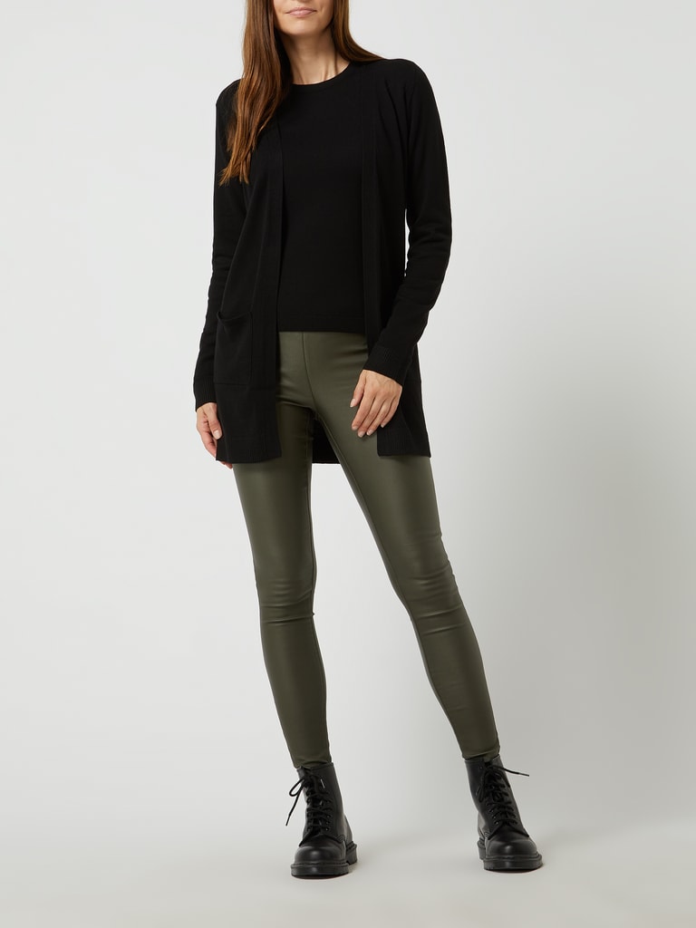 Object Cardigan mit offener Vorderseite Modell 'Thess' (black) online ...