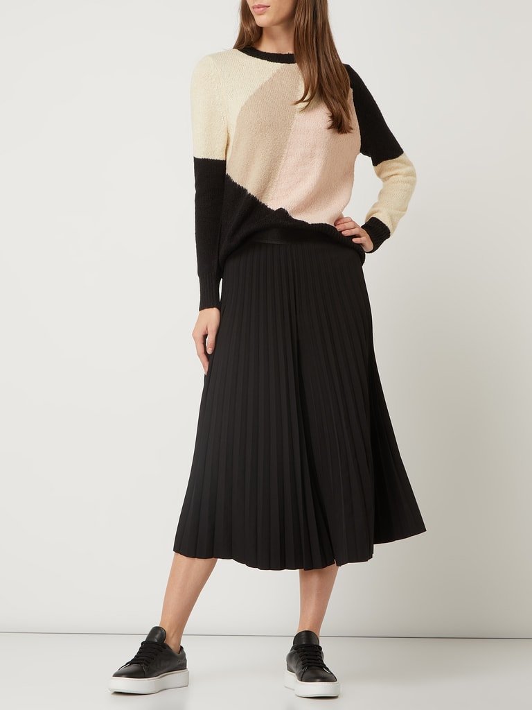 Culotte Mit Plisseefalten